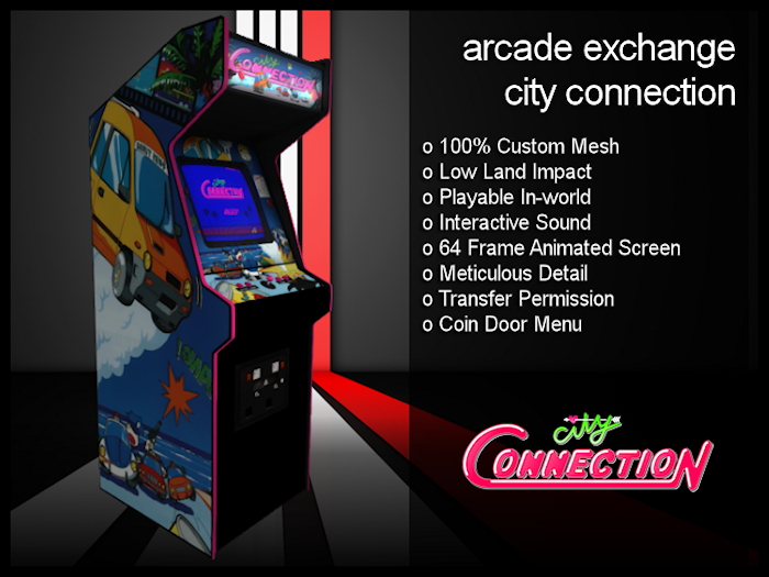 Second Life Marketplace - [AMG] Arcade Exchange - City Connection